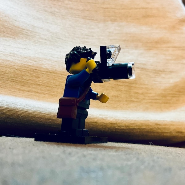 Models Built With Lego® Bricks the King Singer Entertainer Mini Figure ...