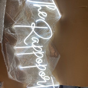 Family Name Neon Sign Neon Name Sign Wedding Backdrop - Etsy