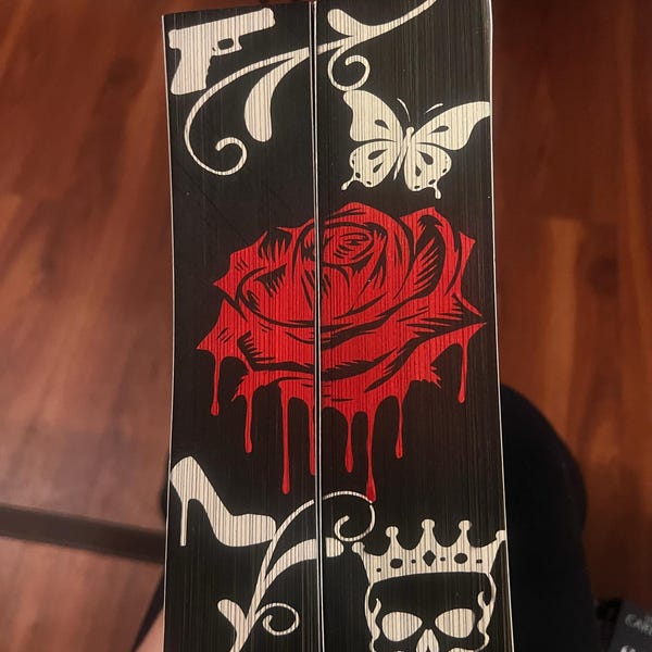 Haunting and Hunting Adeline by H.D. Carlton With Custom Sprayed Edges ...