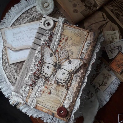 Mini Books Gentlemen Junk Journal Man Masculine - Etsy