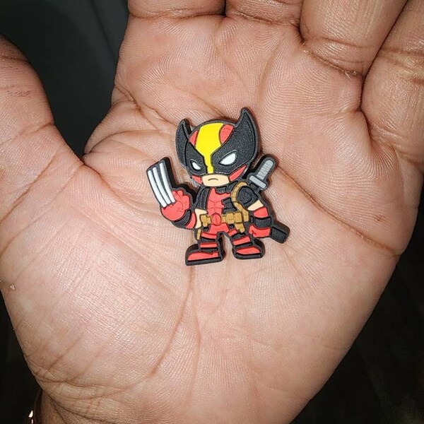 Character Keychain, Deadpool Keychain, Key Holder Accessory, Wolverine ...