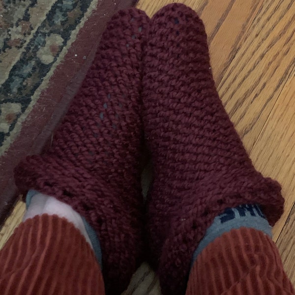 Clog Slippers - a Loom Knit Pattern - Etsy
