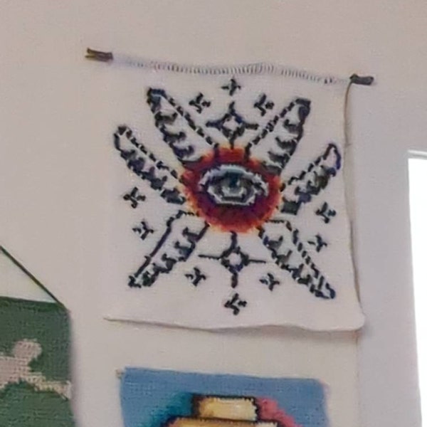 Crochet Pattern | Angel Tapestry | Wall Hanging | Instant Download ...