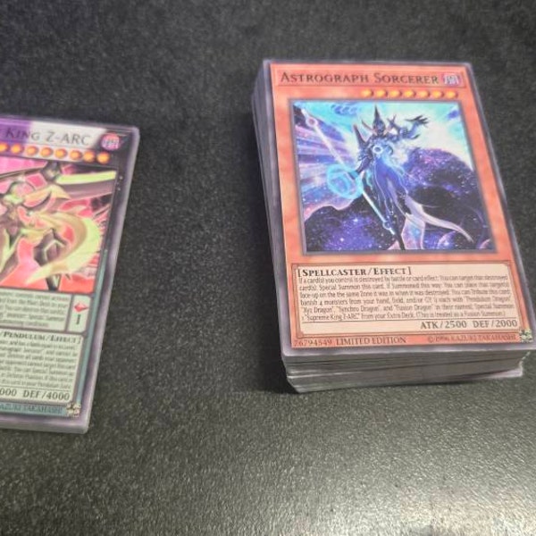 Structure Deck: Zarc - Blast of the Supreme King! | Orica Deck - Etsy