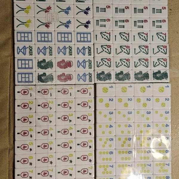 I Love the 80s Mahjong Set - Luxe Mahjong - Etsy