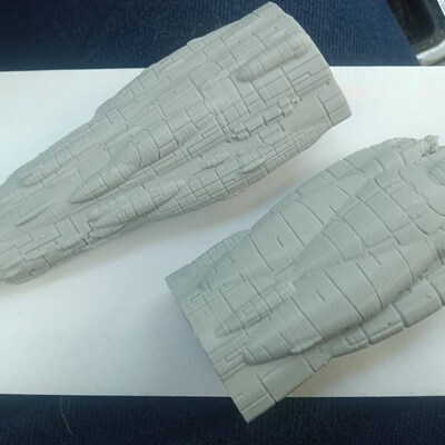 Star Wars: Armada Themed CR70 Corellian Corvette Resin 3d Print Model ...