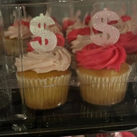 Dollar Sign Cupcake Toppers, Money Cupcake Toppers, Dollar Food Picks ...