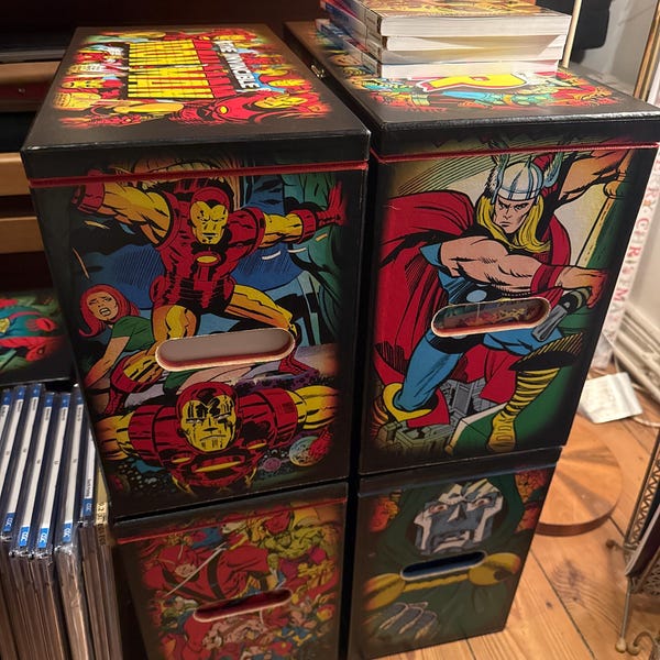 Large Comic Book Magazine Hard Box Chest MDF Vampirella - Etsy