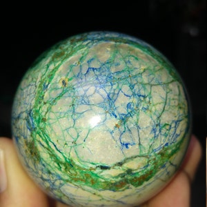 3.3 TURQUOISE MOSAIC SPHERE Collectible Gemstone | Etsy