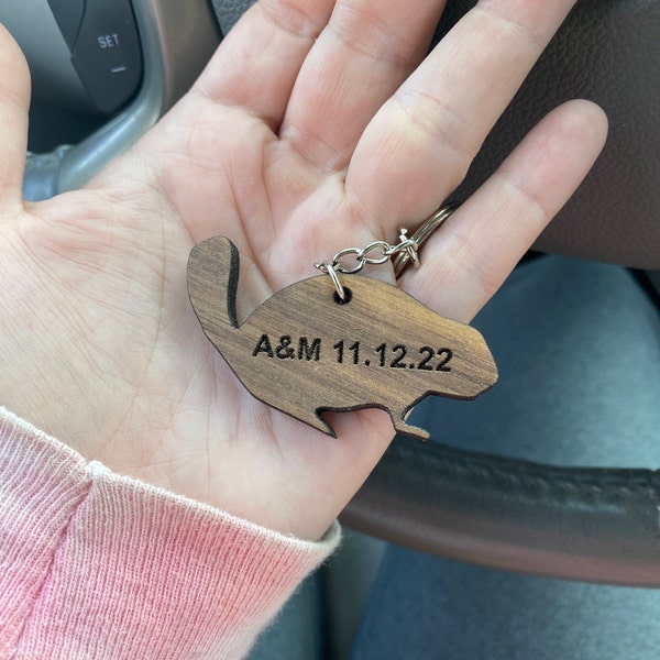 Wooden Beech World Map Keychain, Home Planet Wooden Keychain ...