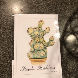 Mimbulus Mimbletonia Instant Download | Etsy