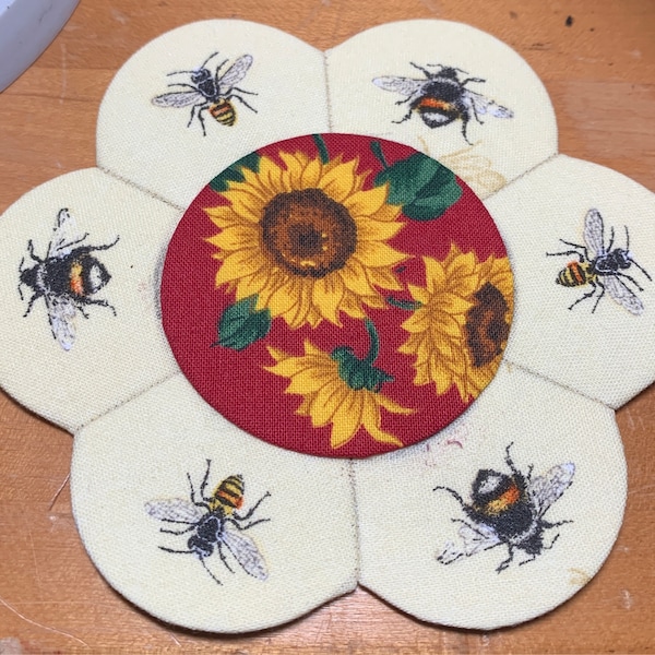EPP GARDEN Hexagon Quilt as You Go Acrylic Template Set - Acrylic ...
