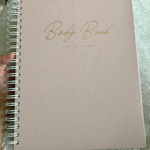 Baby Book Personalized Baby Book Baby Memory Book Baby Shower Gift ...
