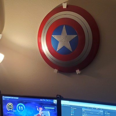 Captain America Shield Wall Mount Plaque and SECRET FILE - Etsy