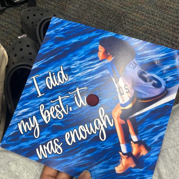 Forensic Science Printed Graduation Cap Topper, Crime Scene Graduation ...