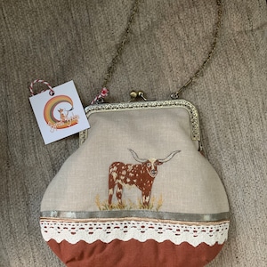 Hand Embroidered Linen Dress, Patchwork Boho Dress, Amish Dress ...