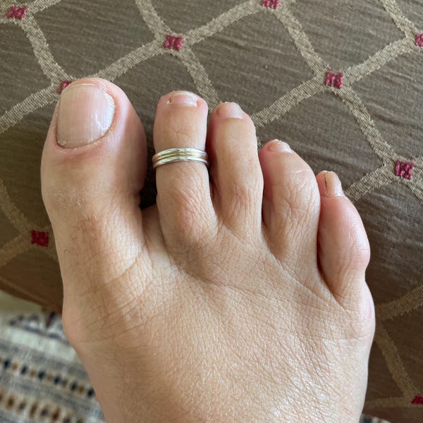 How to Find Your Adjustable Toe Ring Size - Instructional Only - Etsy