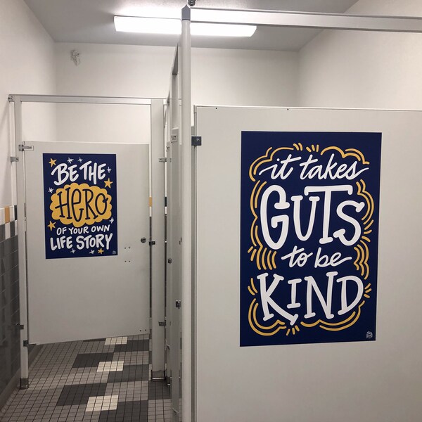 Installing Inspiration - 20" X 30" Uv-coated Vinyl Adhesive Decals for ...