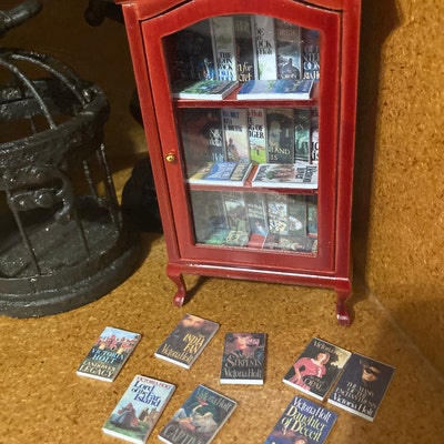 CUSTOM MINI BOOK Box: Mini Book Cube Book Gift Book Trinket - Etsy