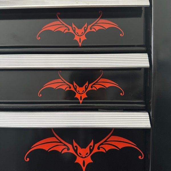 Tribal Bat Vinyl Decal - Window Decal - Tumbler Decal - Laptop Decal ...