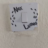 Epic Modz Lumos Nox Light Switch Vinyl Decal Sticker Child Room ...