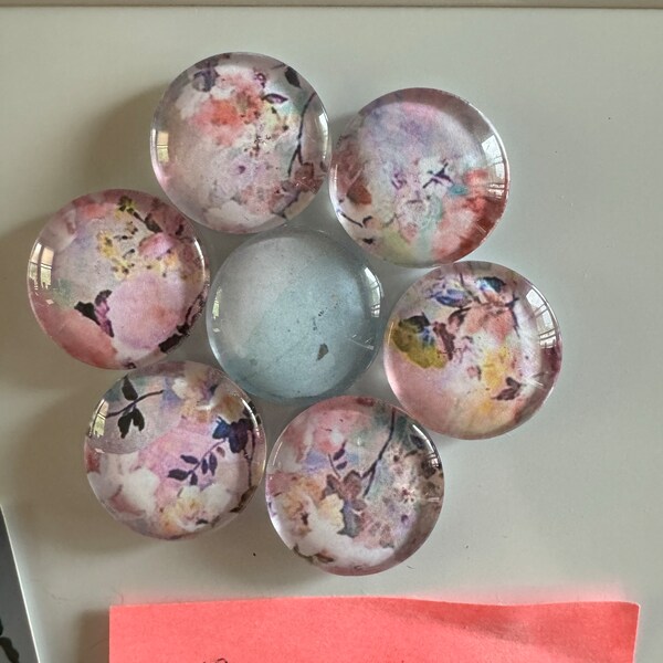 Alcohol Ink Abstract Magnets - Set of 6 - Art Magnets - Etsy