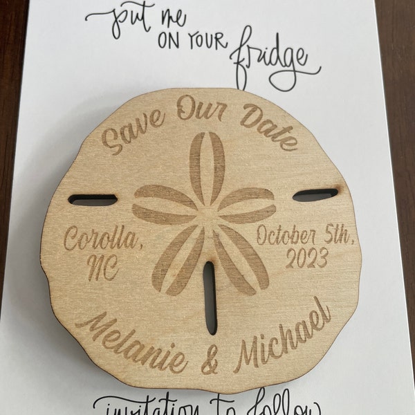 A2 Save the Date Magnet Backing Cards - Put Me on Your Fridge Card ...