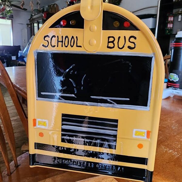 Custom School Bus Mailbox - Etsy
