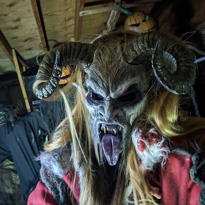 Krampus Mask - Etsy