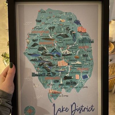 Leeds Landmarks Art Print, Leeds Landmarks Poster, West Yorkshire ...