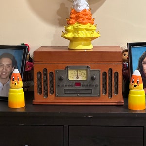 Vintage Ceramic Christmas Reindeer Decor. Unique Hand Painted Softy ...