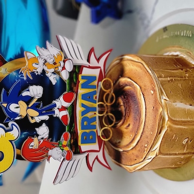 Sonic and Friends Cake Topper - Etsy