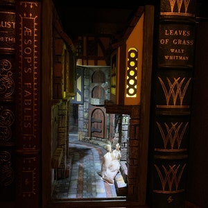 Magical Book Nook Shelf Insert Diorama. Ready to Ship - Etsy Australia