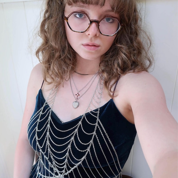 Pearl Body Chain Bikini Body Jewelry, Bra Jewelry Bra Chain Pearl Skirt ...