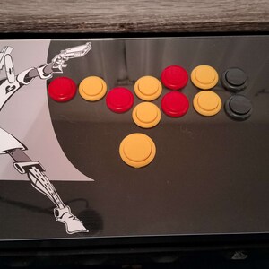 Case Only All Buttons With Art Stickless Arcade Case - Etsy