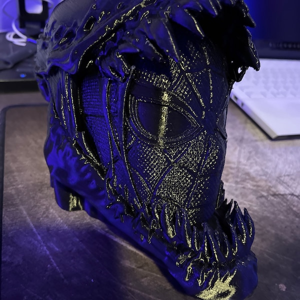 Spiderman Venom Headphone Stand | Perfect Gamer Gift Headset Stand ...