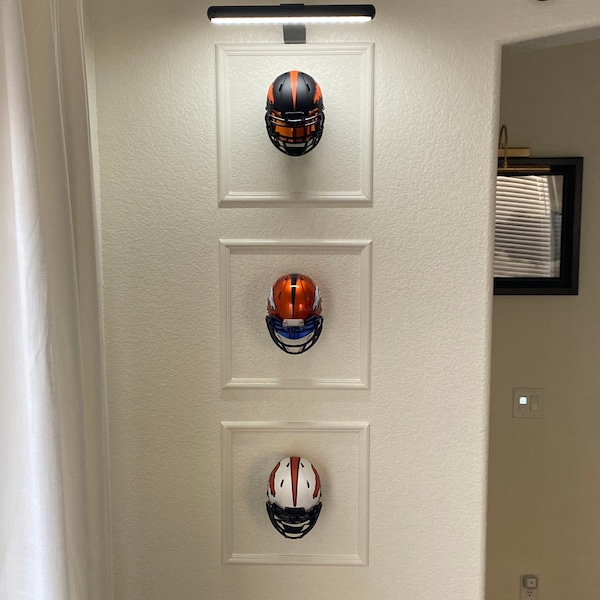 Mini Football Helmet Wall Hanger Mount - Etsy