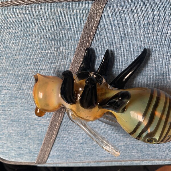 Bee Glass Pipe 5" - Etsy