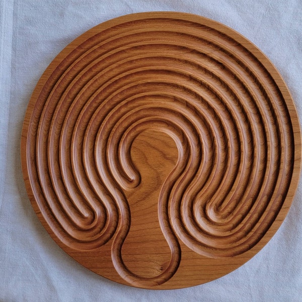 Ball Labyrinth, Wooden Finger Labyrinth, Meditation Labyrinth ...