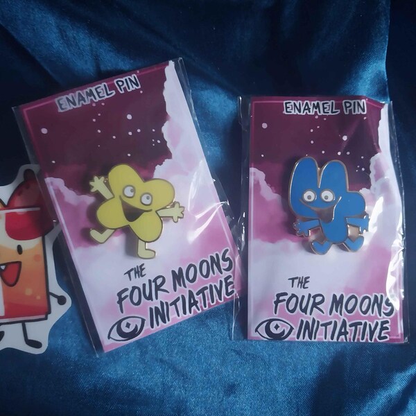 BFB X Enamel Pin BFDI - Object Show - Etsy