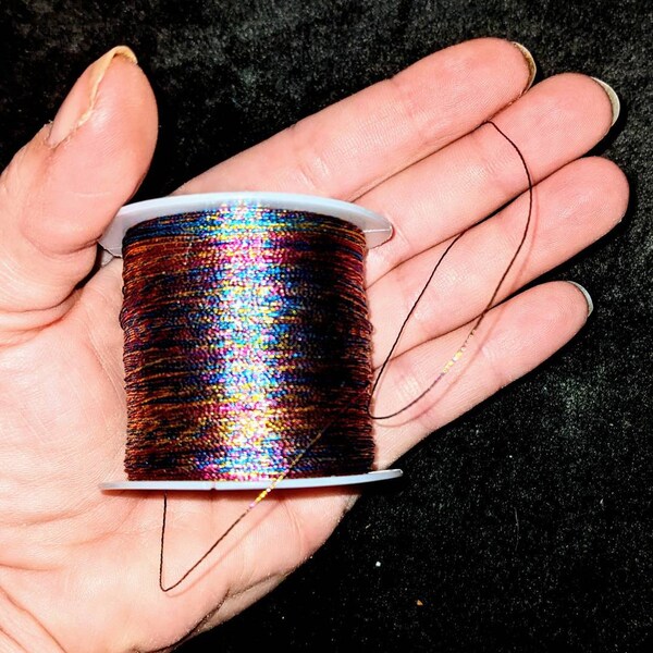 Metallic Embroidery Machine Thread -- Silver/gold/mix Color Jewelry ...