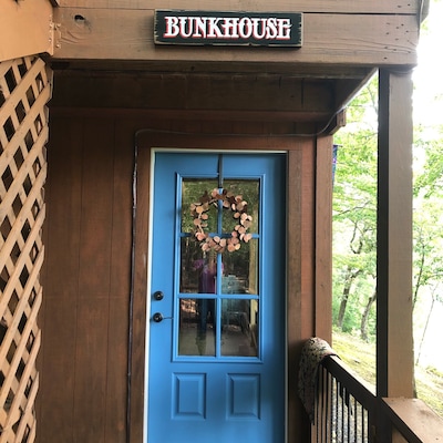 Bunkhouse Sign. Hand Lettered on Reclaimed Boards. - Etsy
