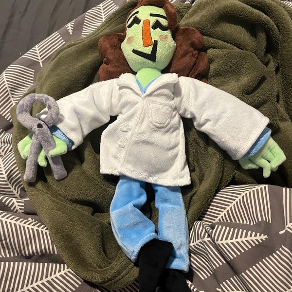 Doctor Habit of Smile for Me Premium Plush Doll 15,7″ (40 Cm) the ...