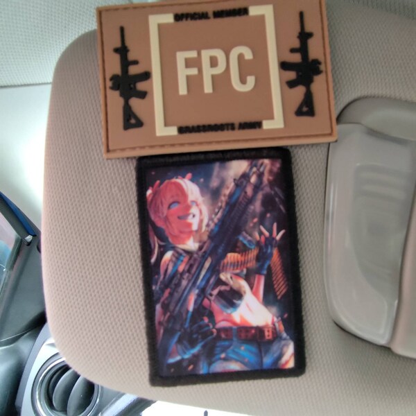 Slow is Smooth Smooth is Fast Sniper Morale Patch - Hook and Loop Backing for Backpack, Rucksack ...