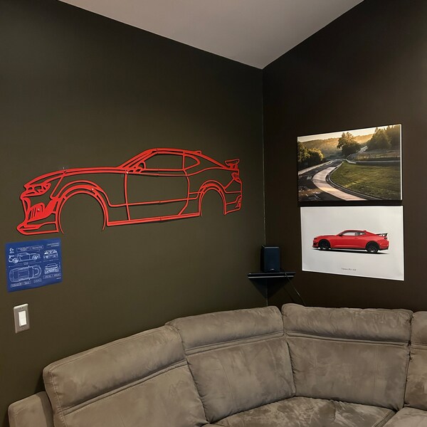 Jaguar F-type R Metal Blueprint Poster | 2014 - 2019 | Car Enthusiast ...