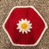 Hexadaisy Crochet Blanket Pattern US & UK Terms PDF Digital Download ...