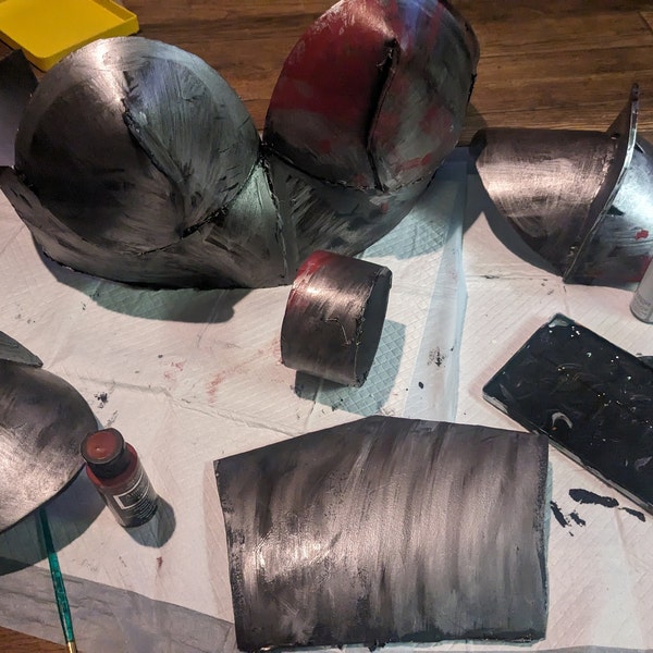 Leg and Knee Armor Patterns: Fantasy, Medieval, EVA Foam Template for ...