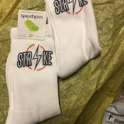 Custom Printed Socks for Sports Teams, Personalized Socks With Player ...