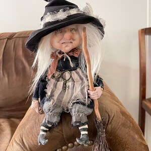 Witch Doll Pattern Witch Sewing Pattern Cloth Doll Pattern - Etsy