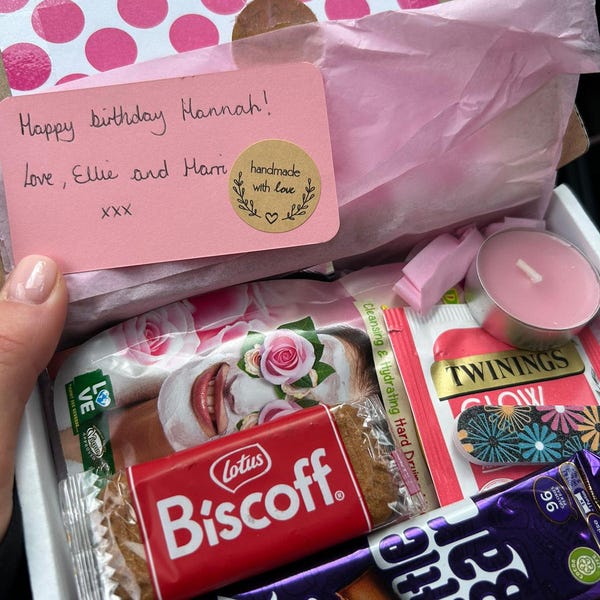 MEN’S HAMPER BOX Birthday Hamper for Him, Man Gift Hamper, Care Package ...